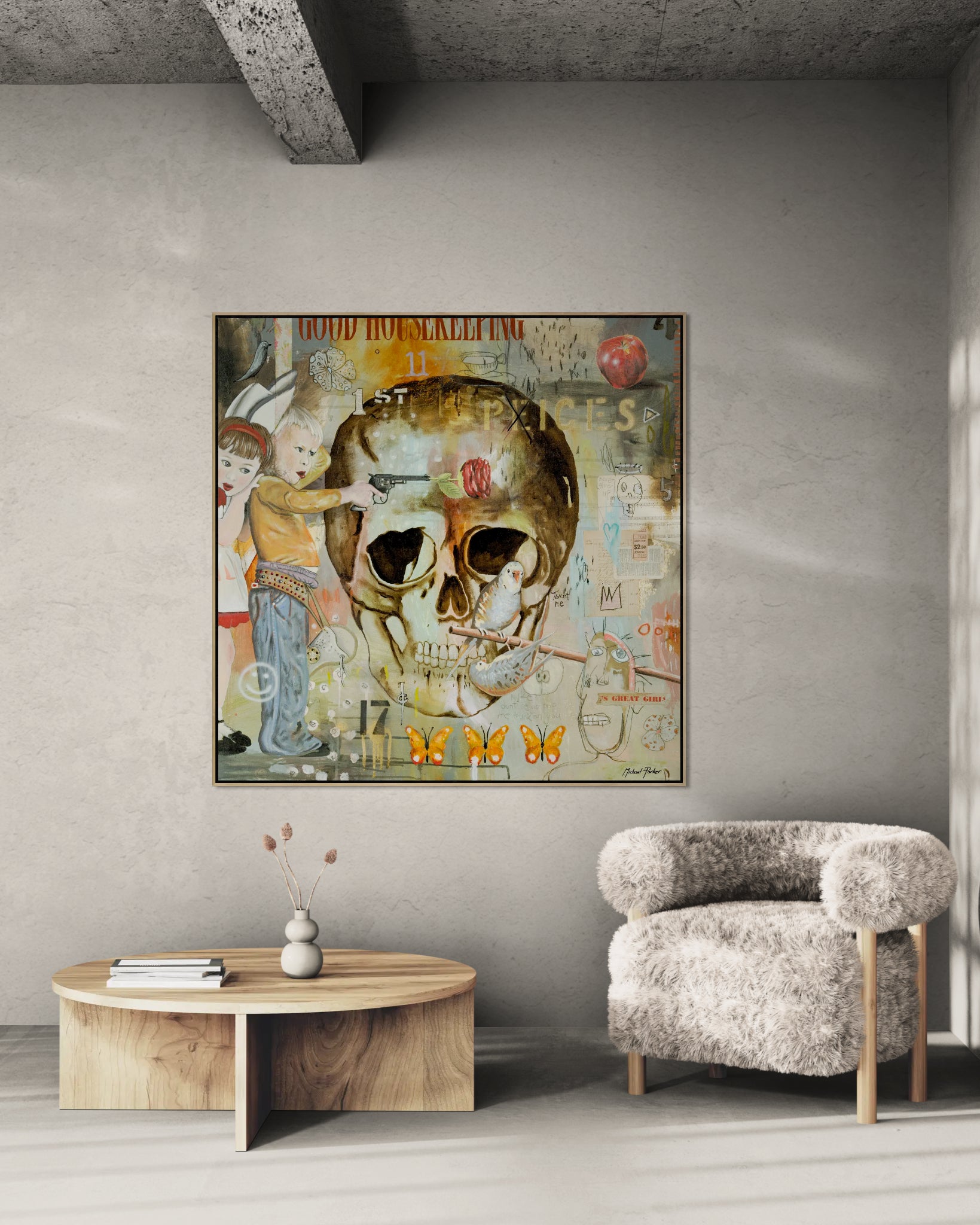 “Don’t Make Me Go Pop The Trunk On You” Square – Michael Parker Galleries
